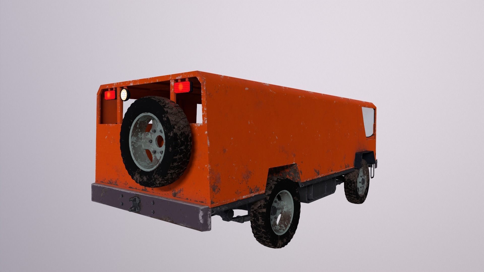Service Car MOLE 3D model | CGTrader