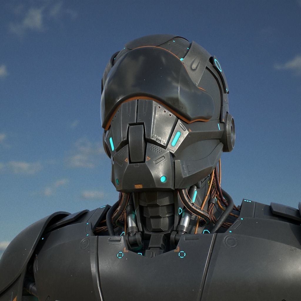 Robot 3D model | CGTrader