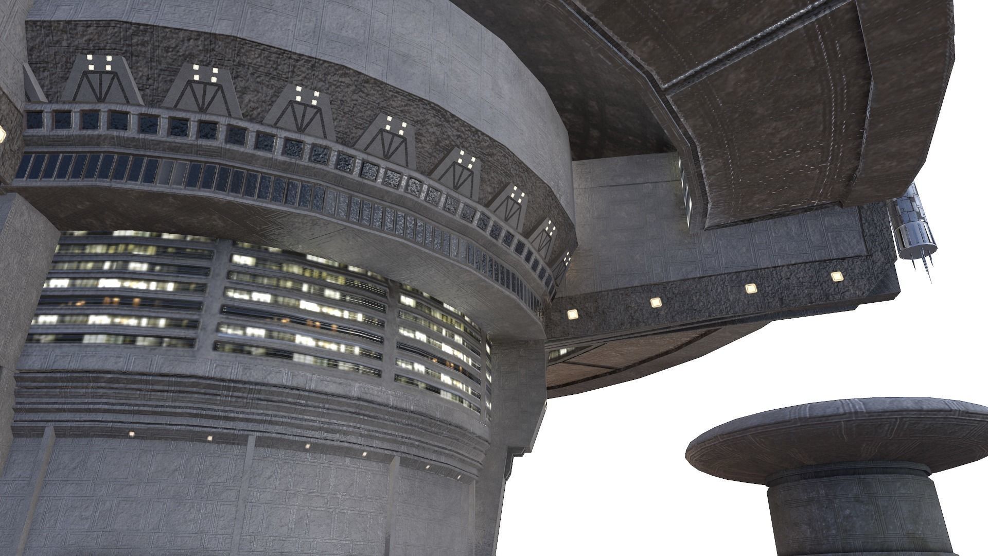 3D model Galactic Senate Building - Star Wars VR / AR / low-poly | CGTrader