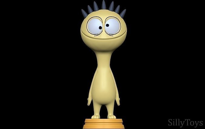 Cheese - Fosters Home for Imaginary Friends free 3D model 3D printable ...
