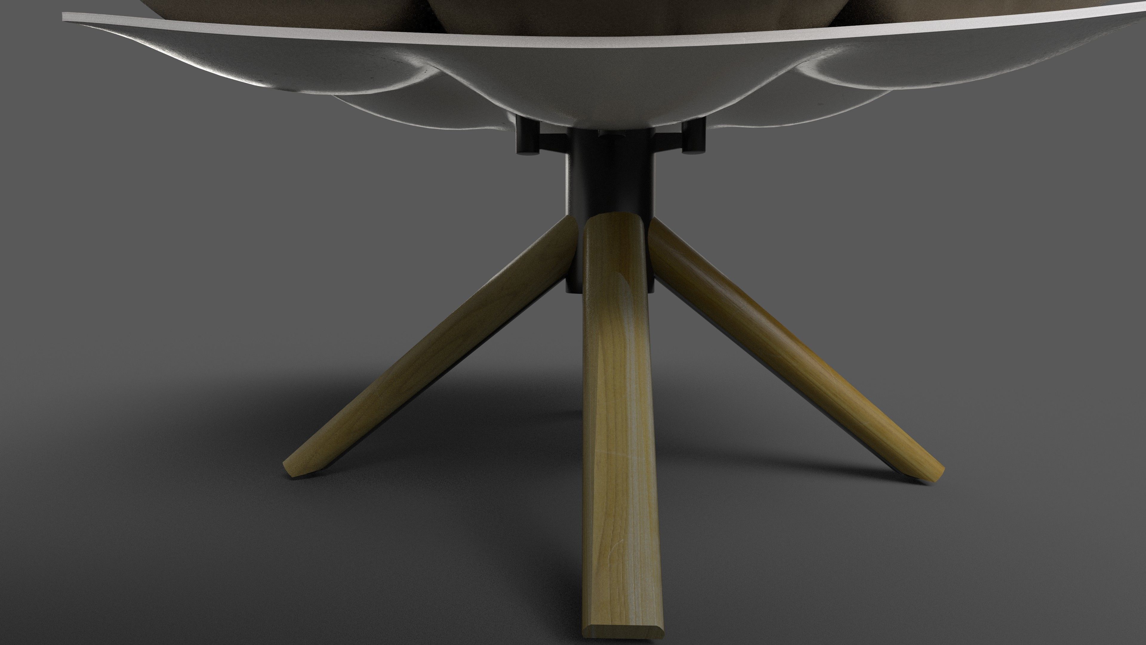 Husk Armchair and DIY 3D model | CGTrader