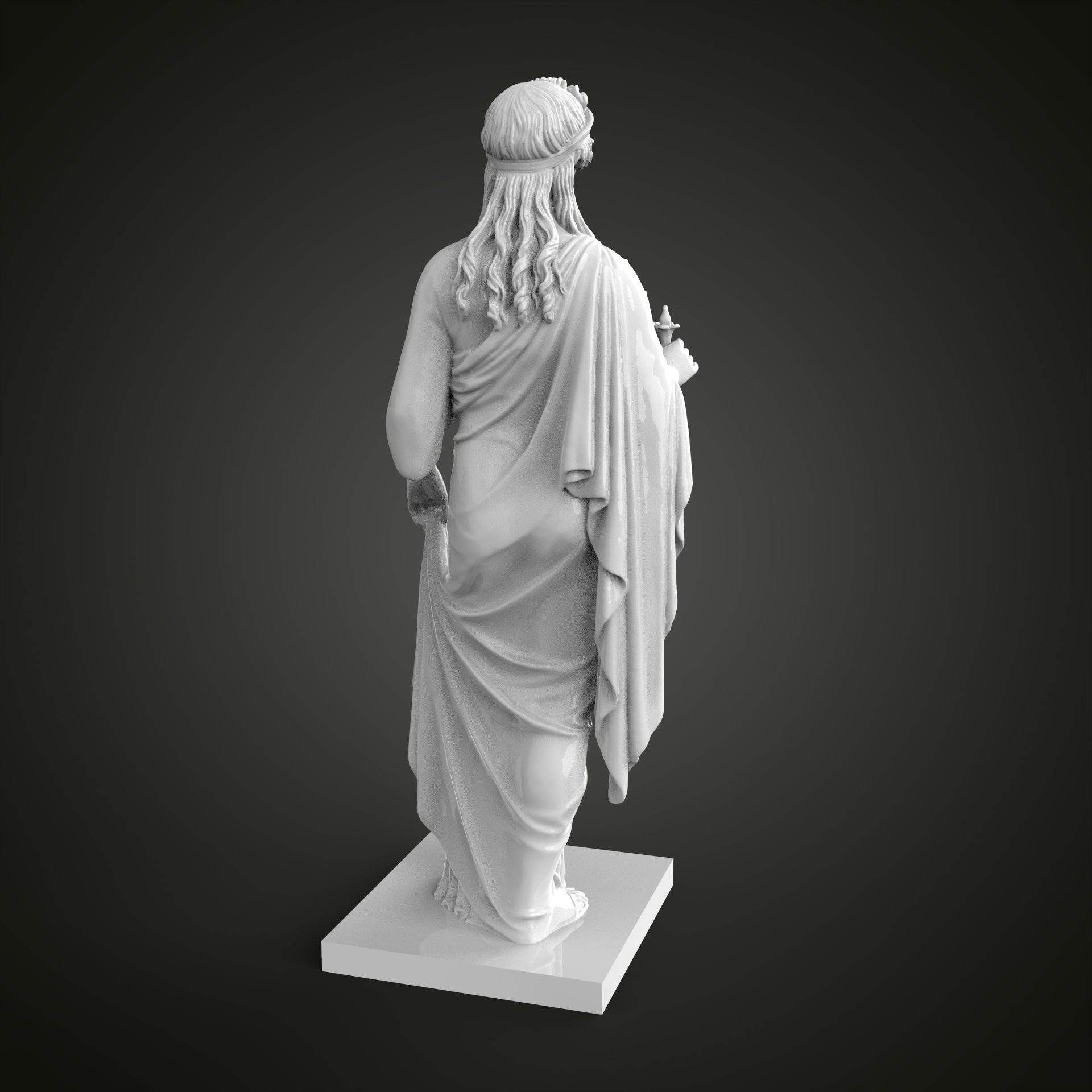 Goddess of hope 3D model 3D printable | CGTrader
