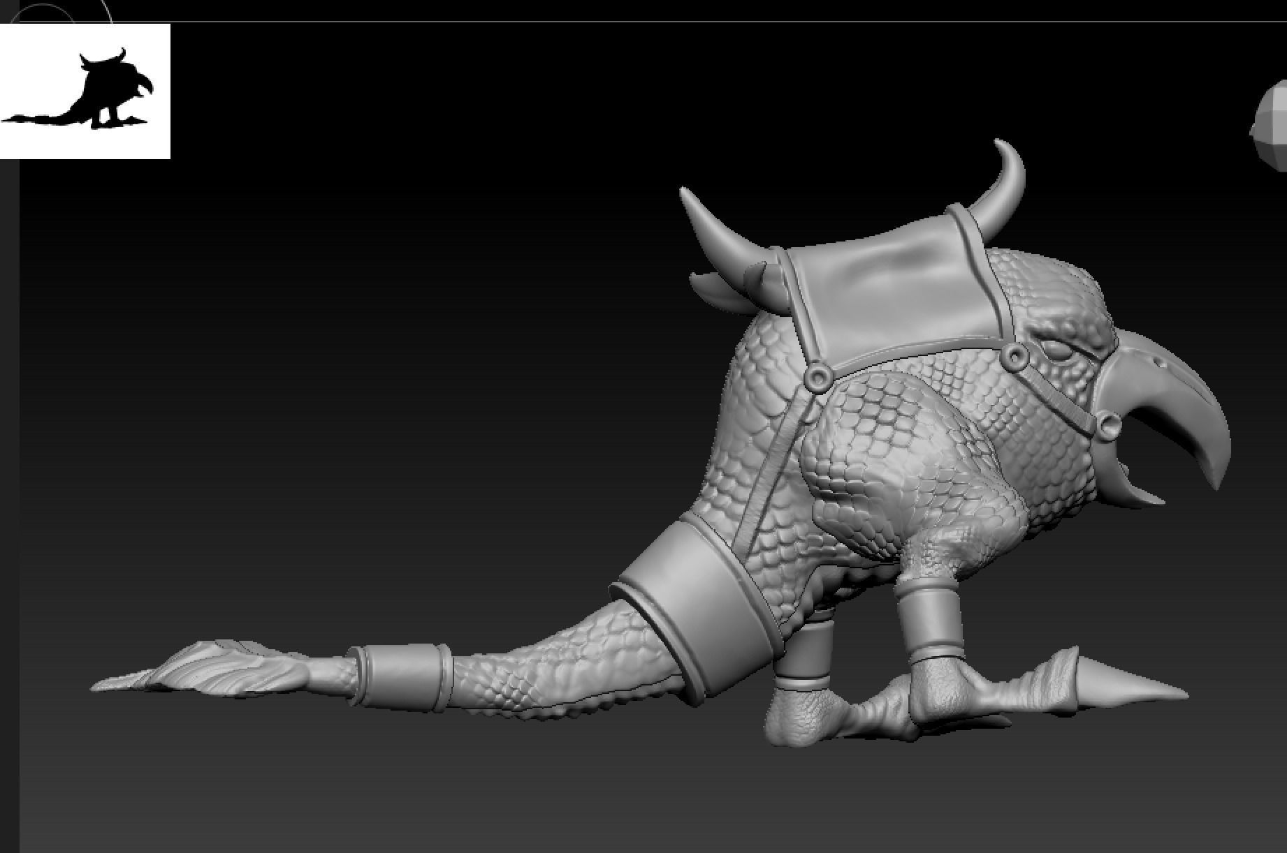 CHICKEN LEG - GOLDEN AXE 3D model 3D printable | CGTrader