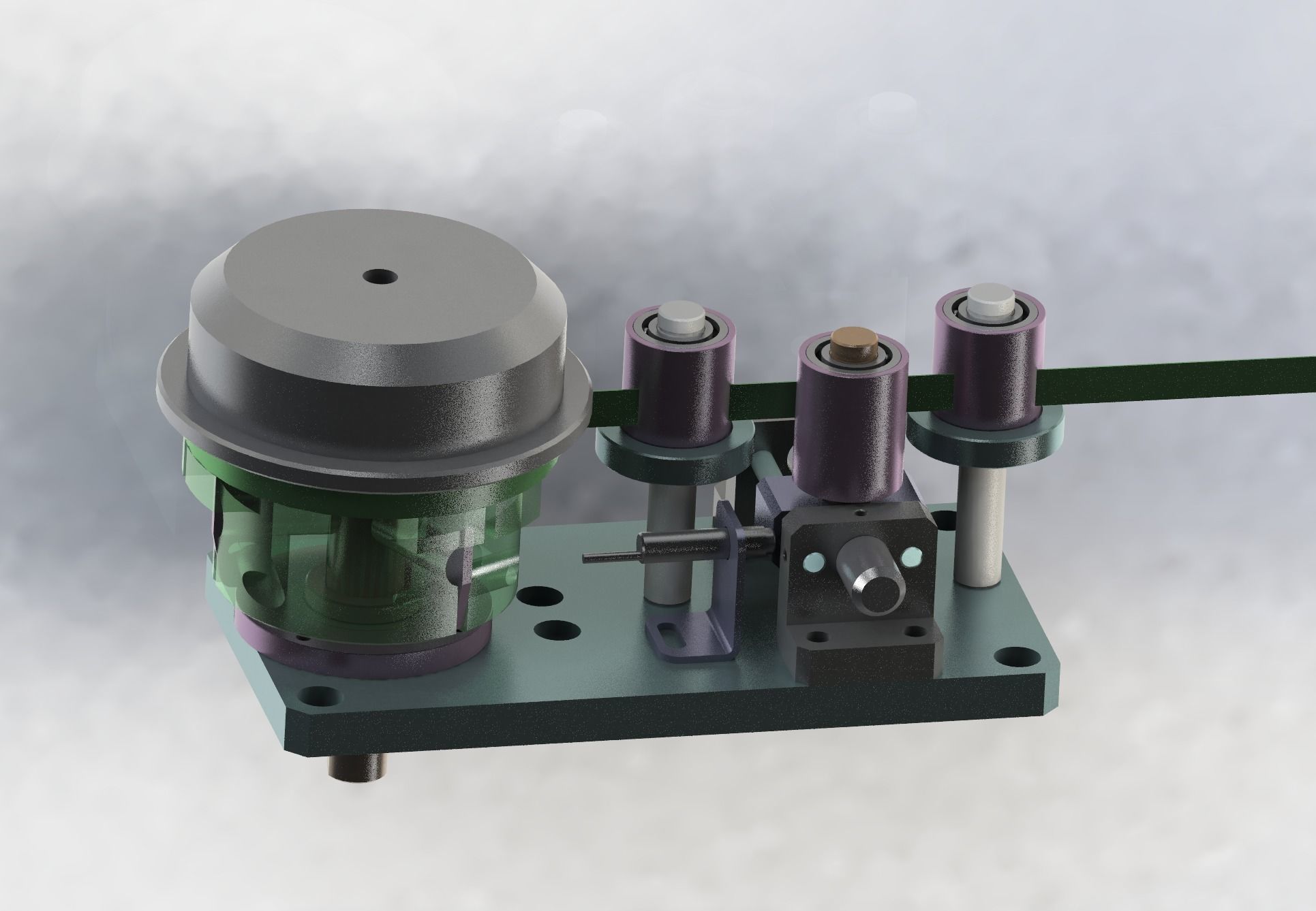 Roll mechanism 3D model | CGTrader