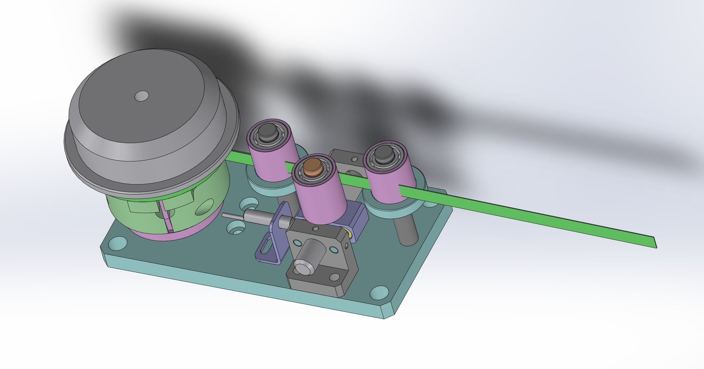 Roll mechanism 3D model | CGTrader