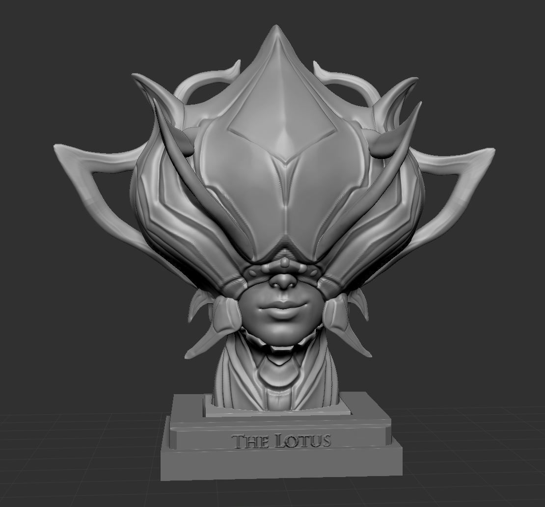 Warframe Lotus 3D model 3D printable | CGTrader