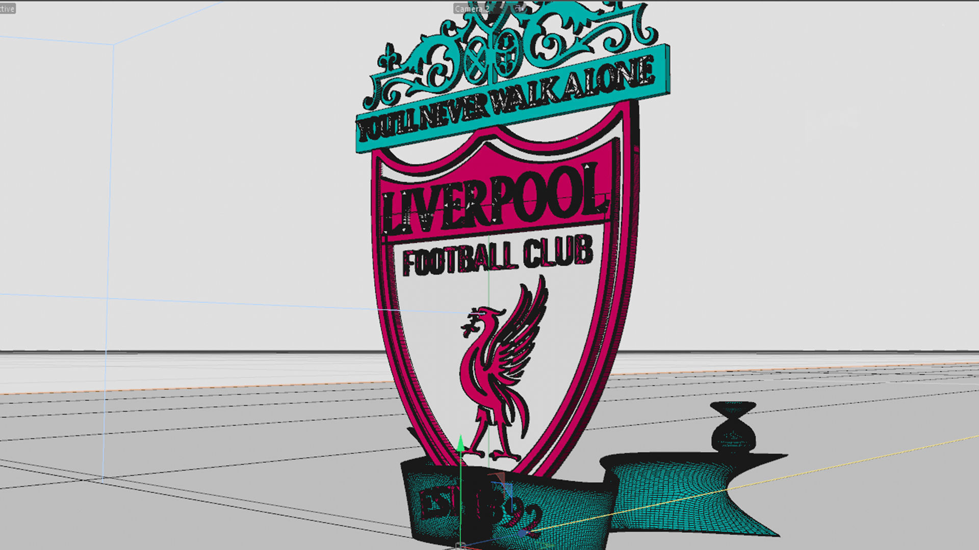 Liverpool Logo 3D model | CGTrader