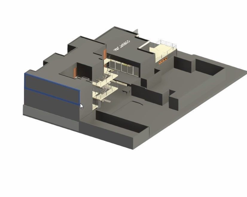 Dorm complete revit project 3D model | CGTrader