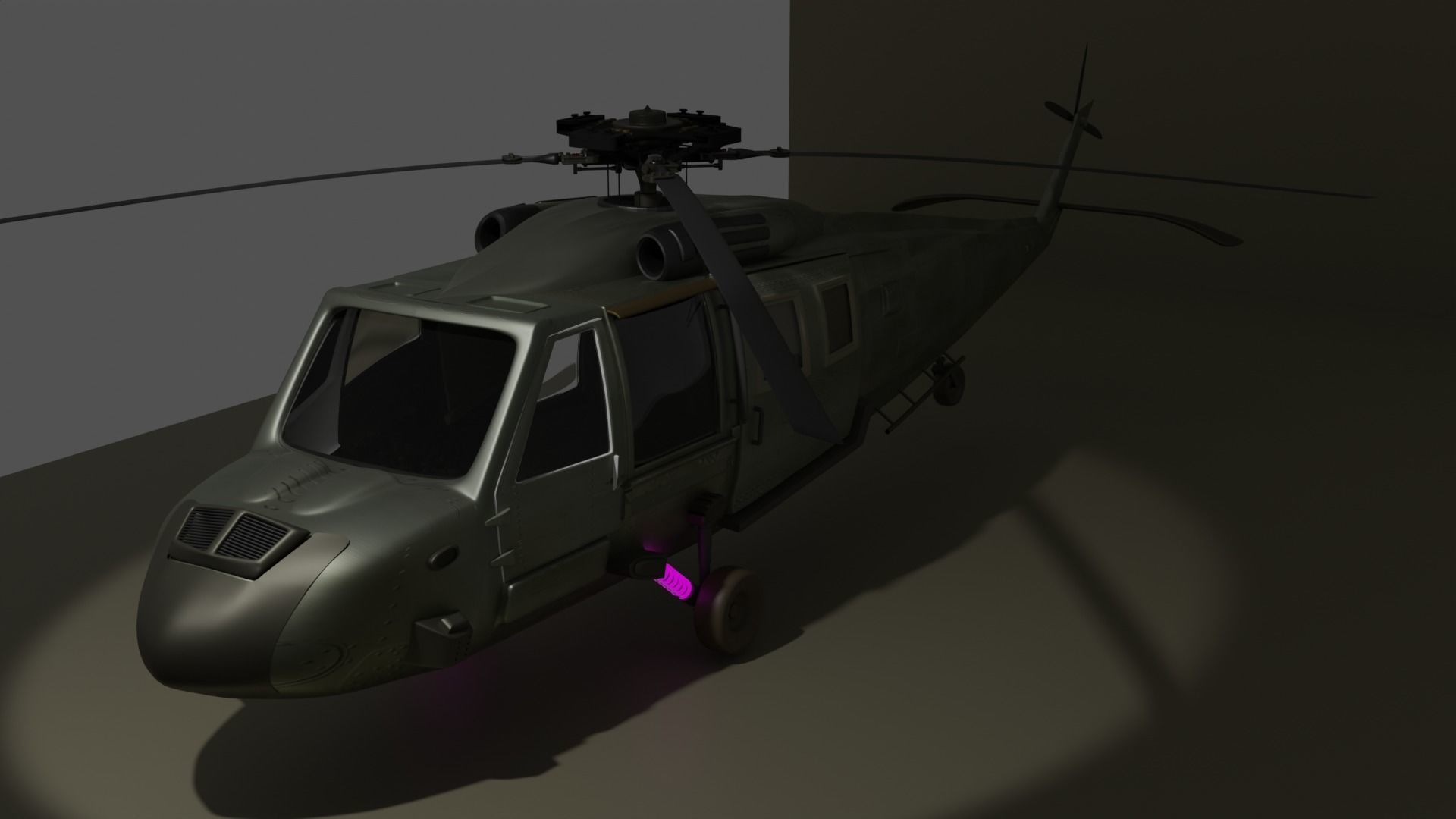 Helicopter free 3D model | CGTrader