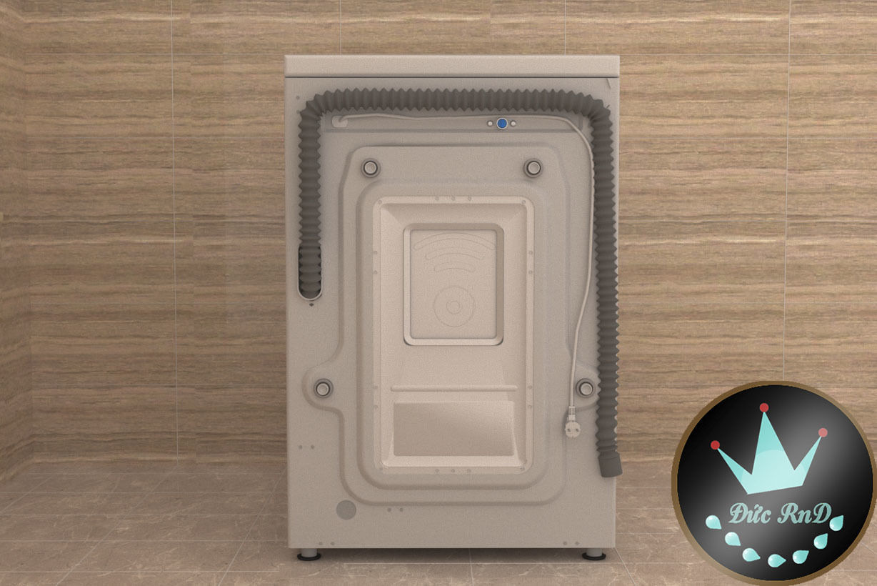 LG Washing Machine 3D model | CGTrader