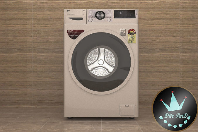 LG Washing Machine 3D model | CGTrader