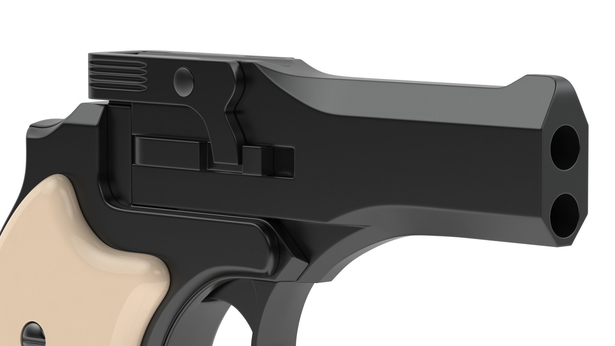 High Standard Derringer 3D model | CGTrader