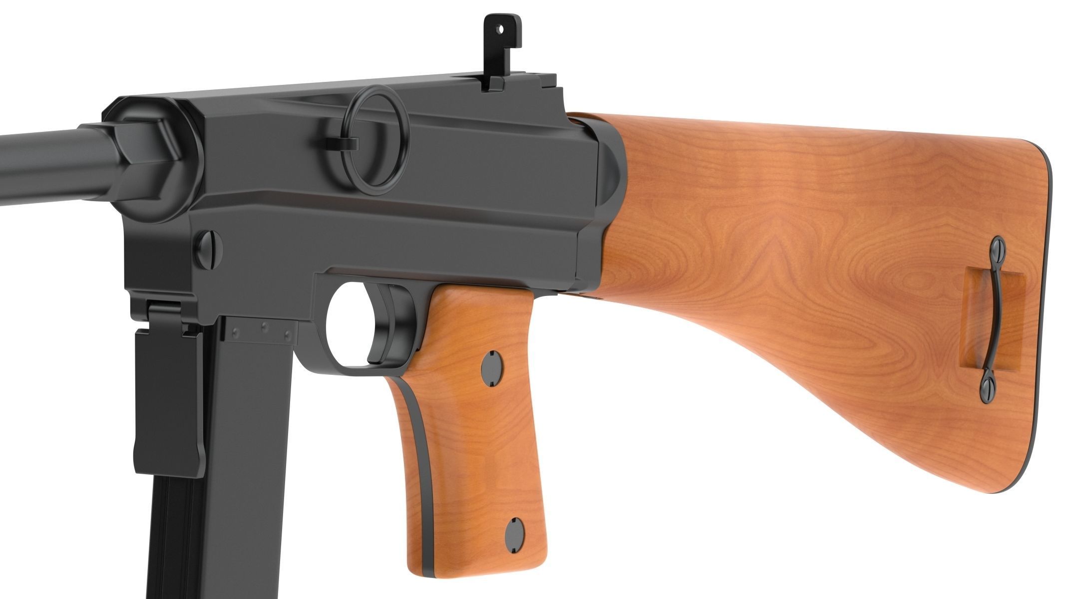 MAS-38 airsoft gun 3D model | CGTrader