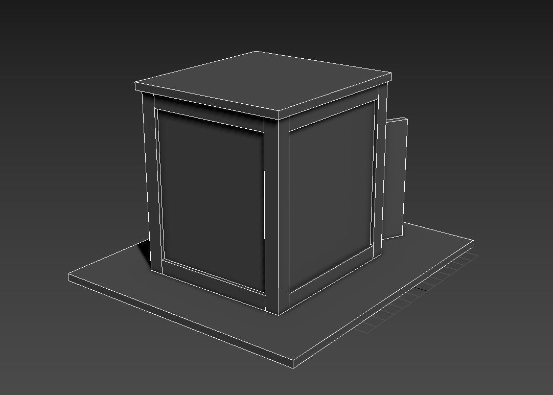 3D model 3D low poly store room VR / AR / low-poly | CGTrader