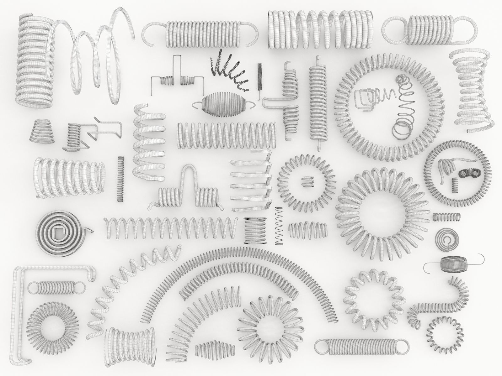 Spring vol 02 3D model | CGTrader