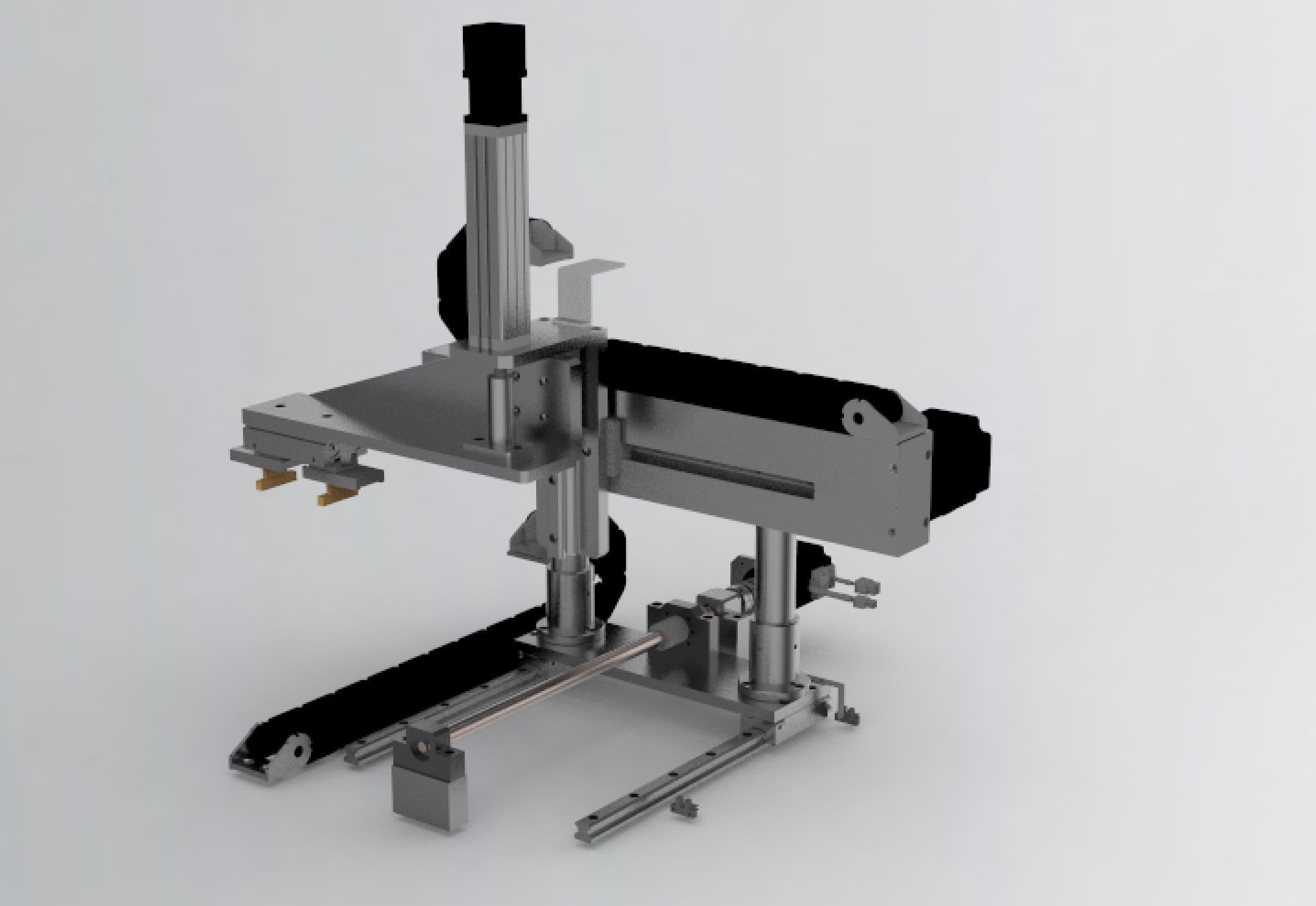 3D model Three axis manipulator VR / AR / low-poly | CGTrader