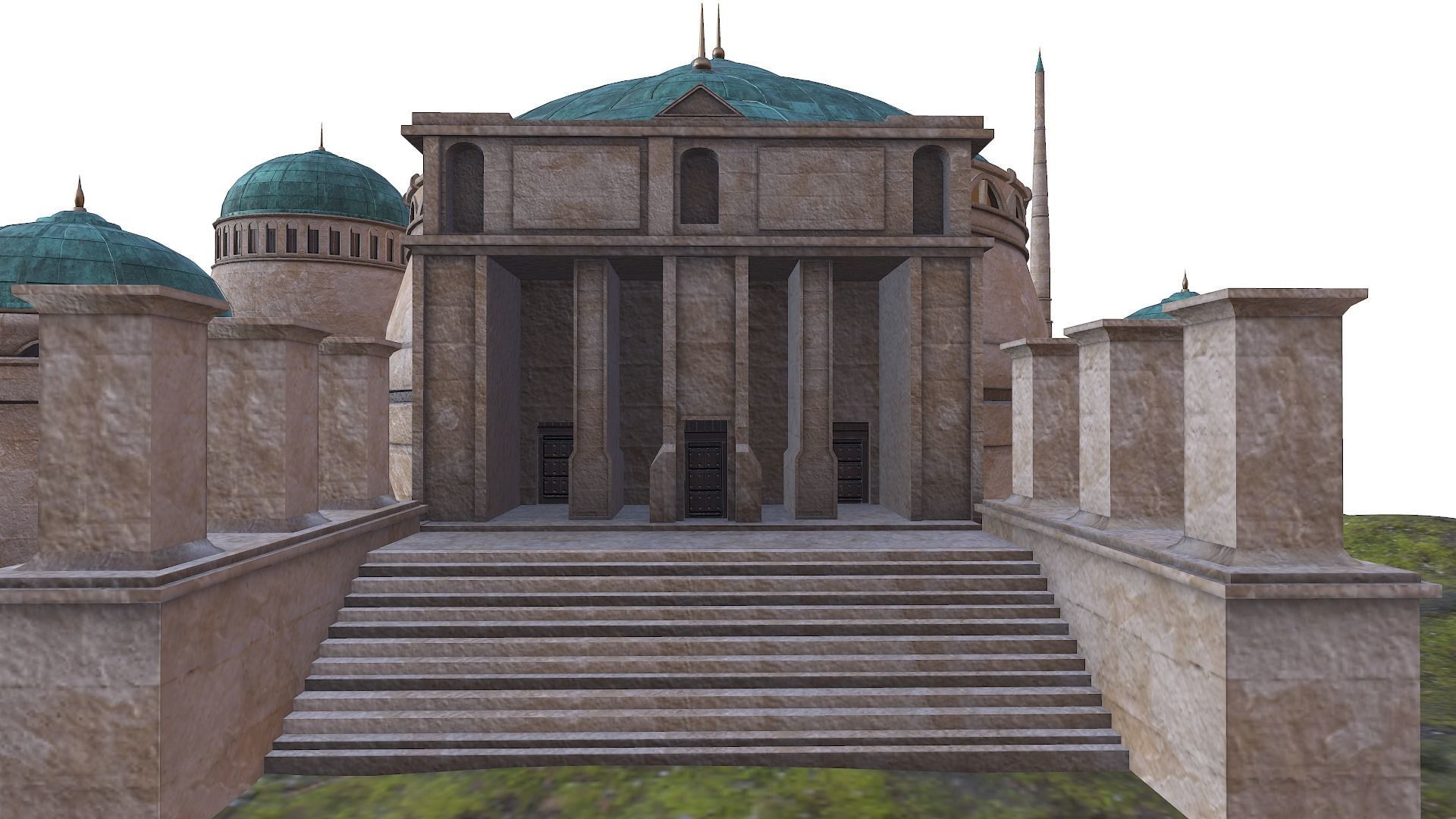 Theed Royal Palace -Naboo - Star Wars 3D model | CGTrader