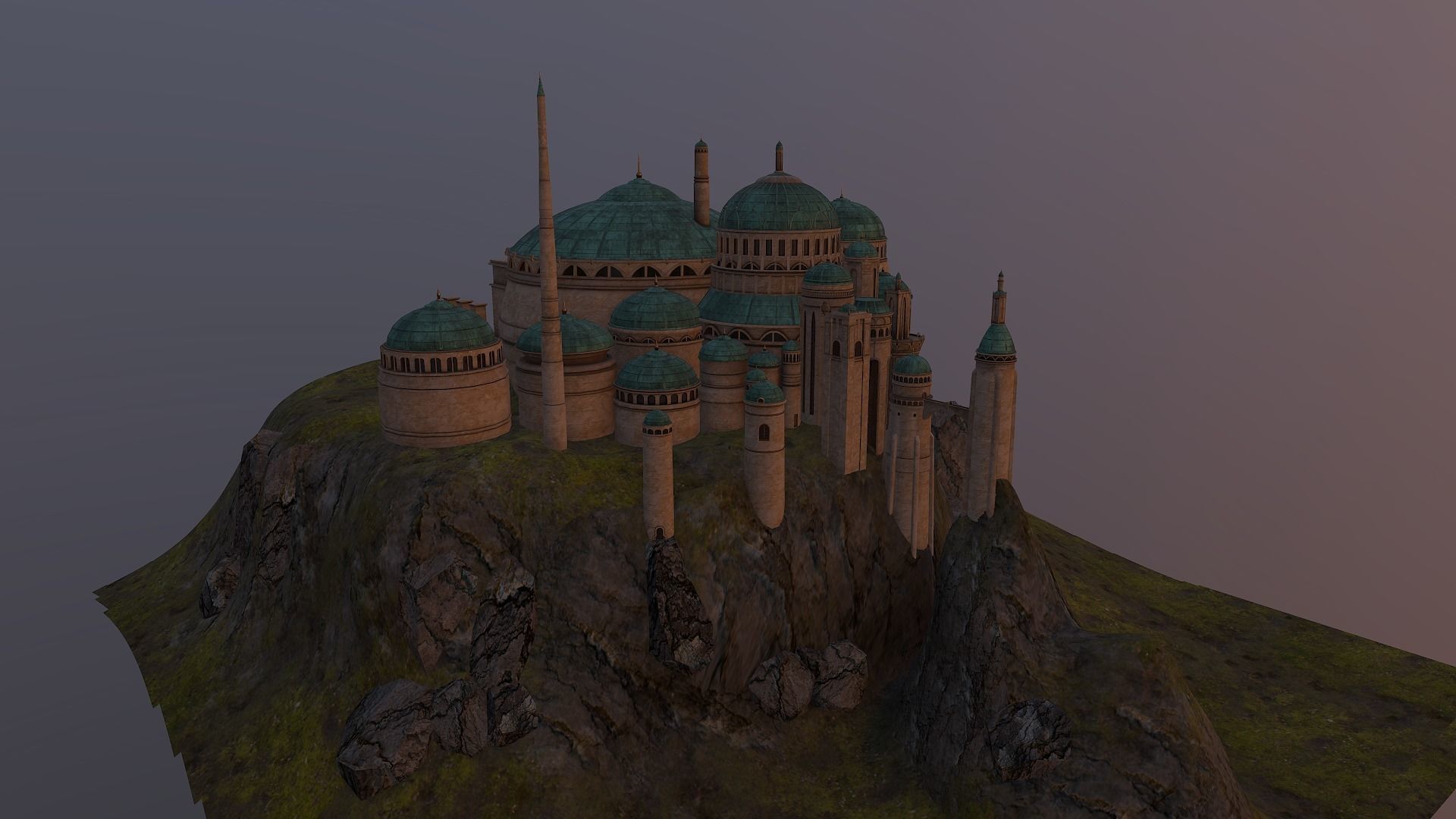 Theed Royal Palace -Naboo - Star Wars 3D model | CGTrader