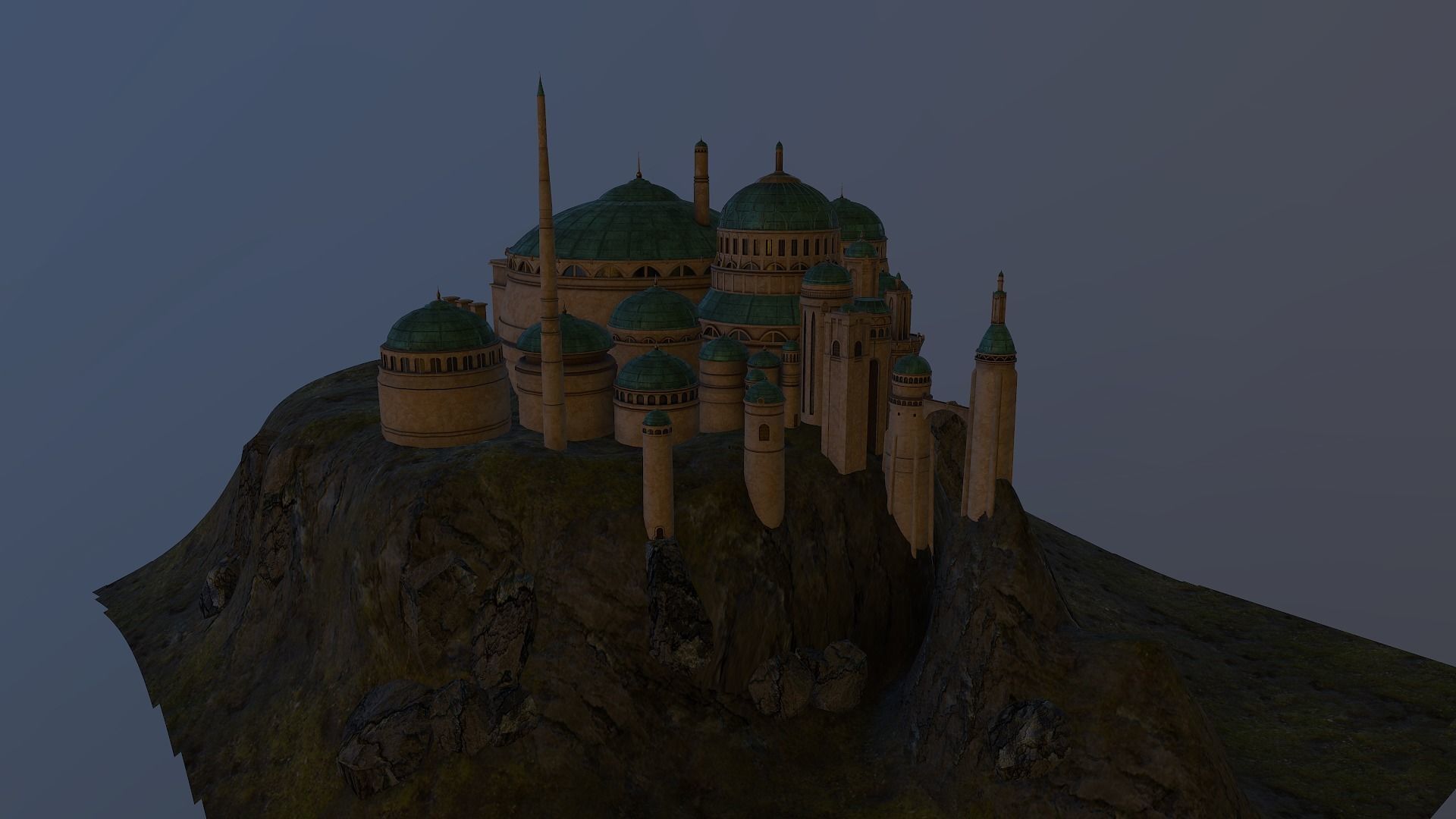 Theed Royal Palace -Naboo - Star Wars 3D model | CGTrader
