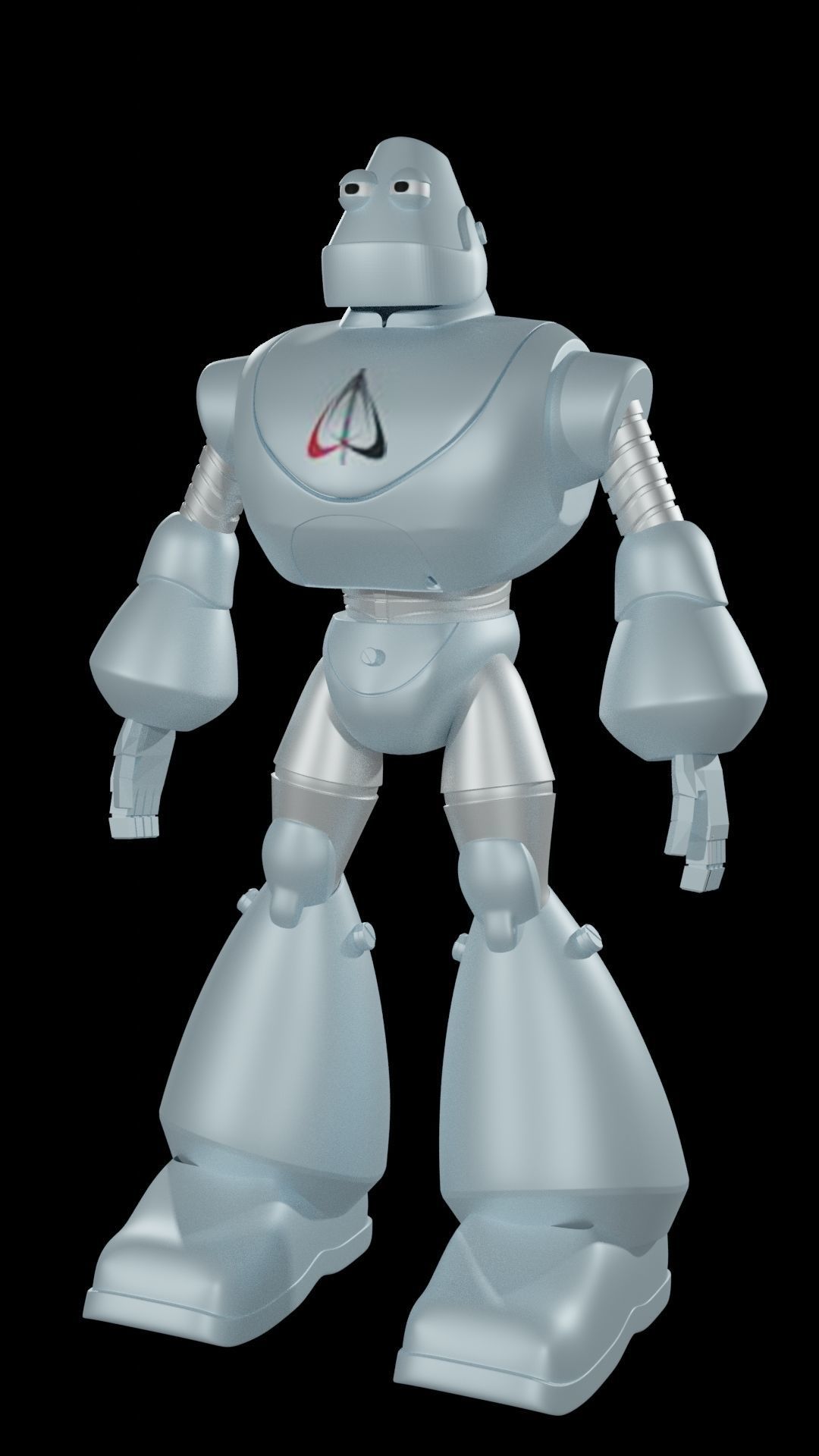 Tin Can Bot 3D model | CGTrader