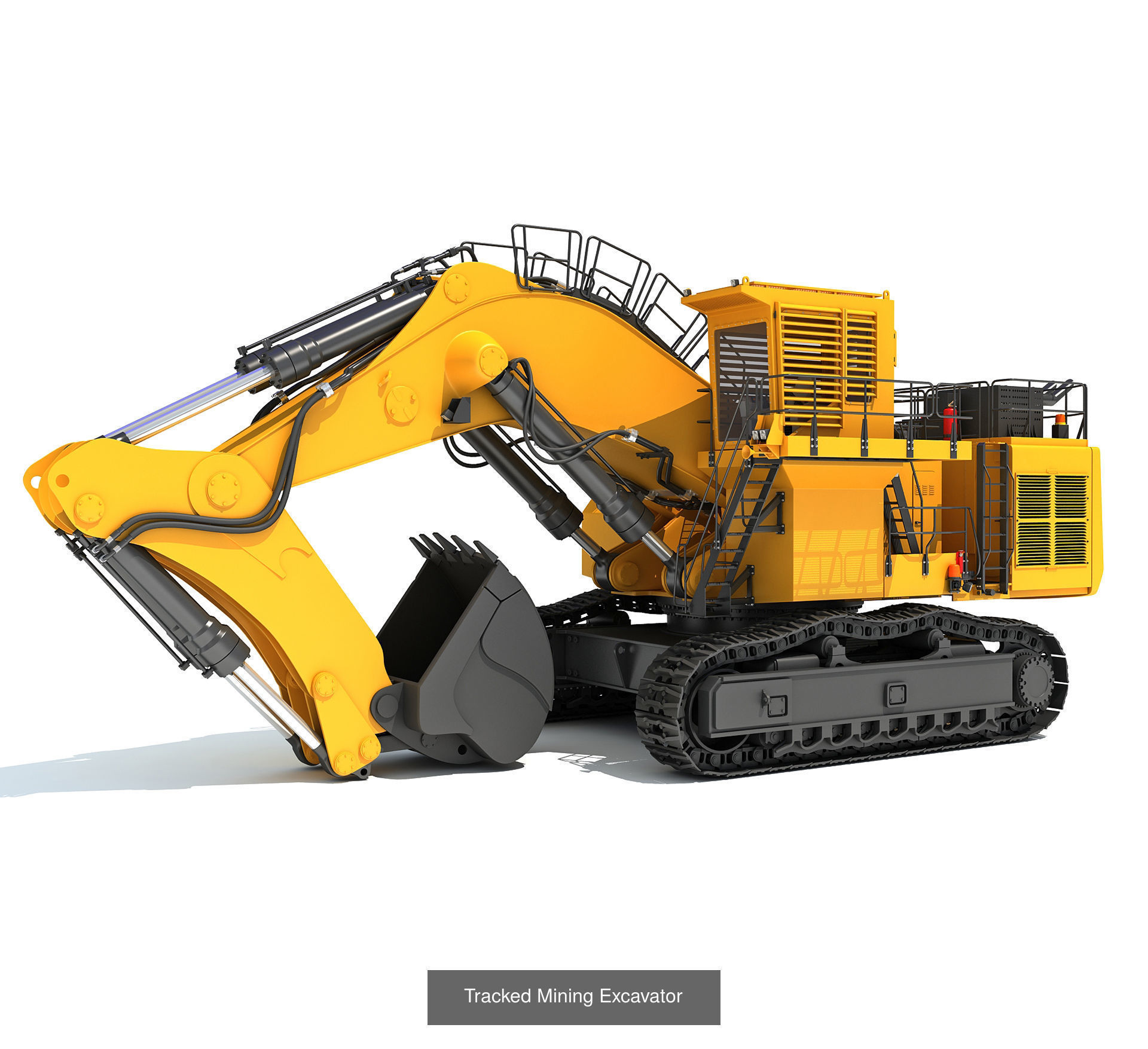 Mining Machinery Equipment Pack 3D Model Collection | CGTrader