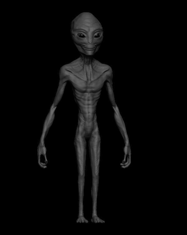 3D Alien humanoid 3D model | CGTrader