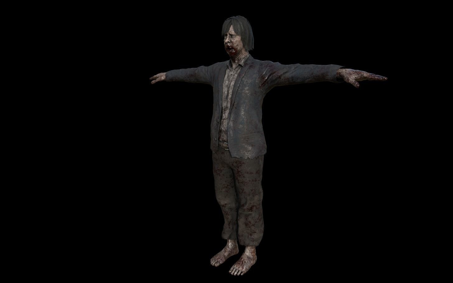 3D model AAA Zombies Pack VR / AR / low-poly | CGTrader