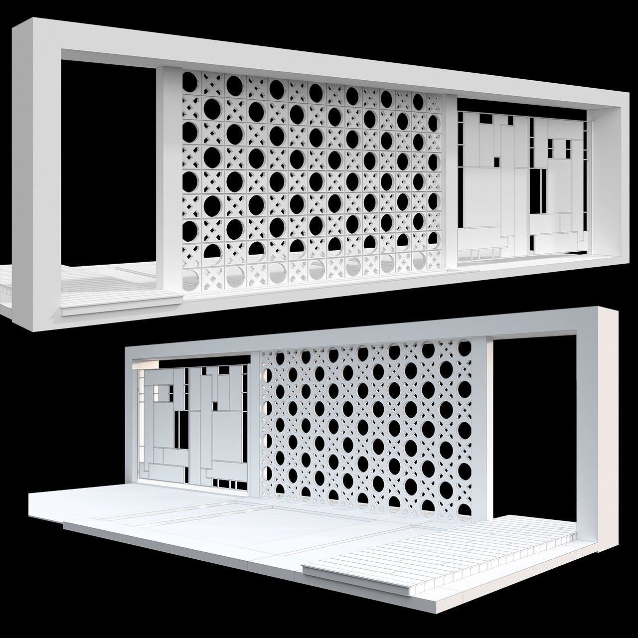 Gate 05 free 3D model | CGTrader