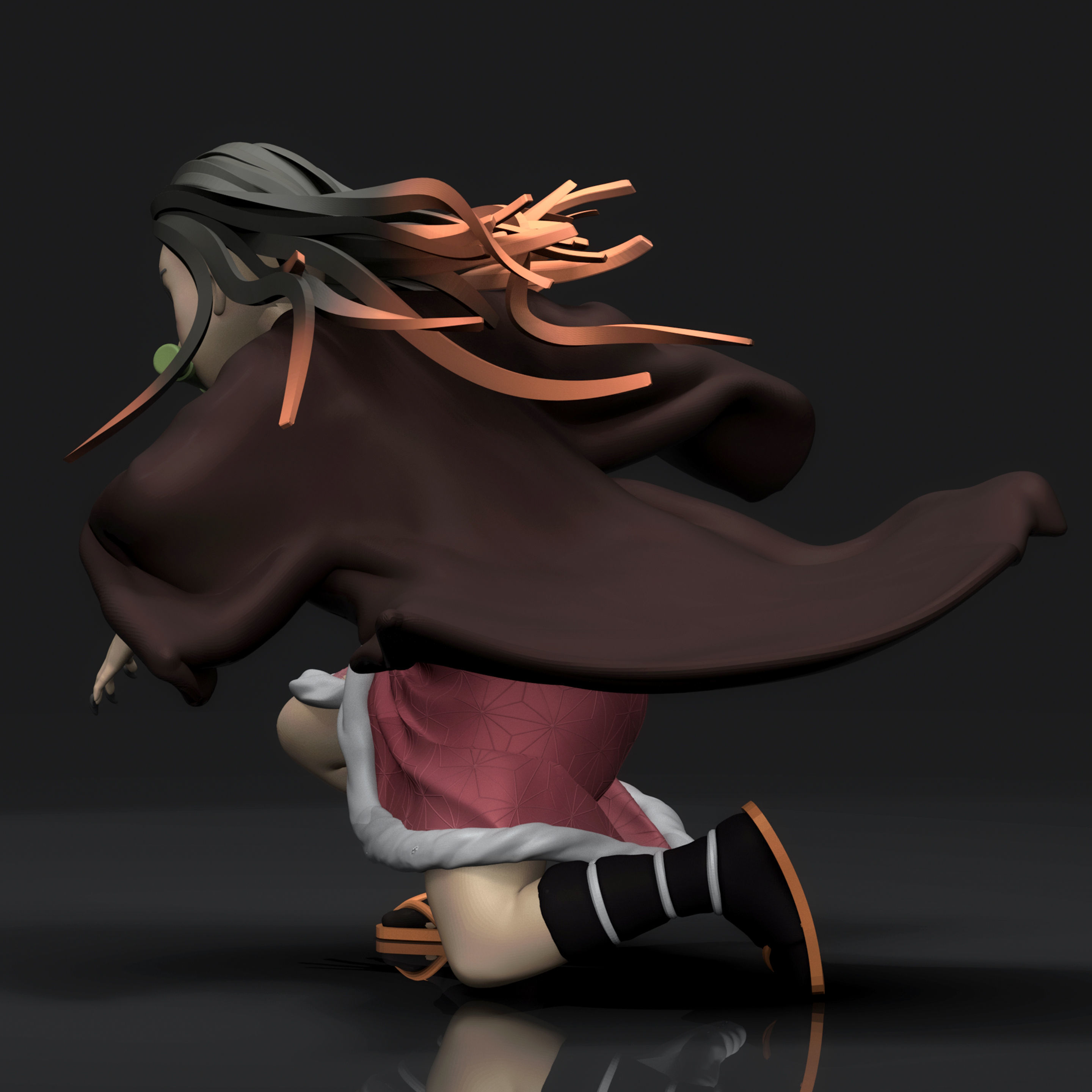 Kamado Nezuko 3D Printable 3D model 3D printable | CGTrader