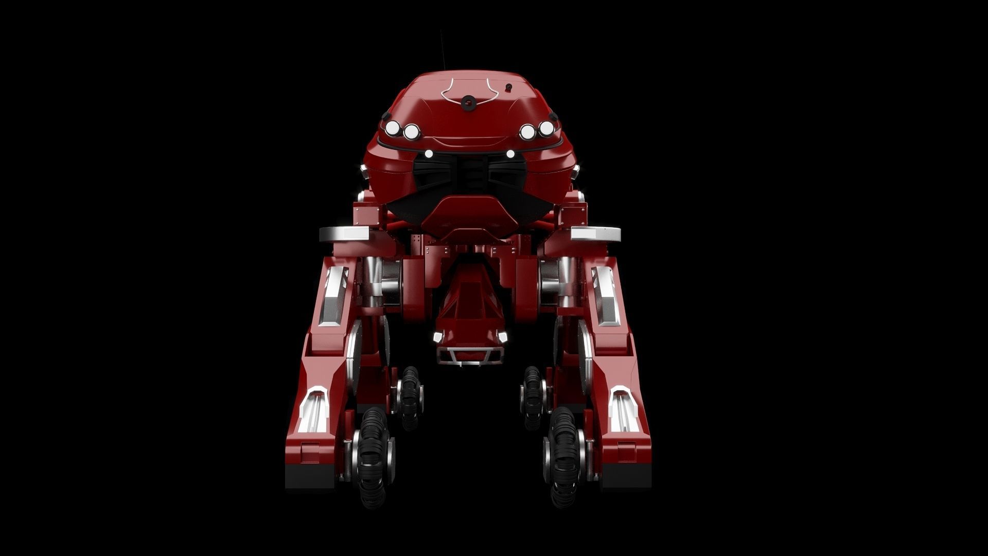 Robot Prototype 3D model animated rigged | CGTrader