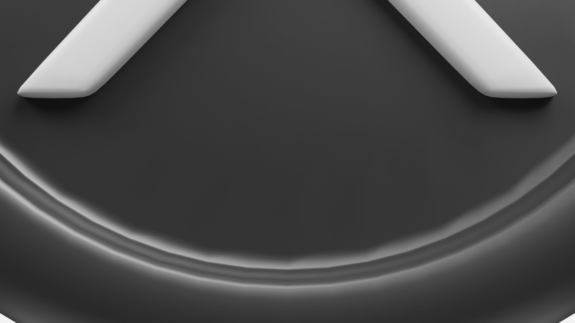 Ripple or XRP Black Crypto Coin with cartoon style 3D model | CGTrader