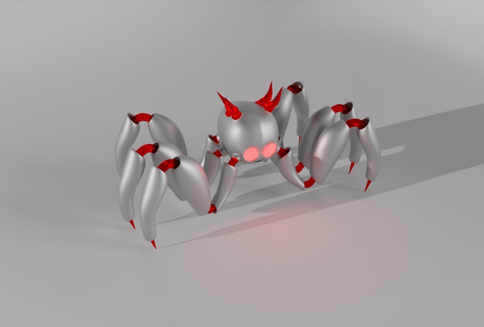 Sci fi Mini Spider Robot 3D model | CGTrader