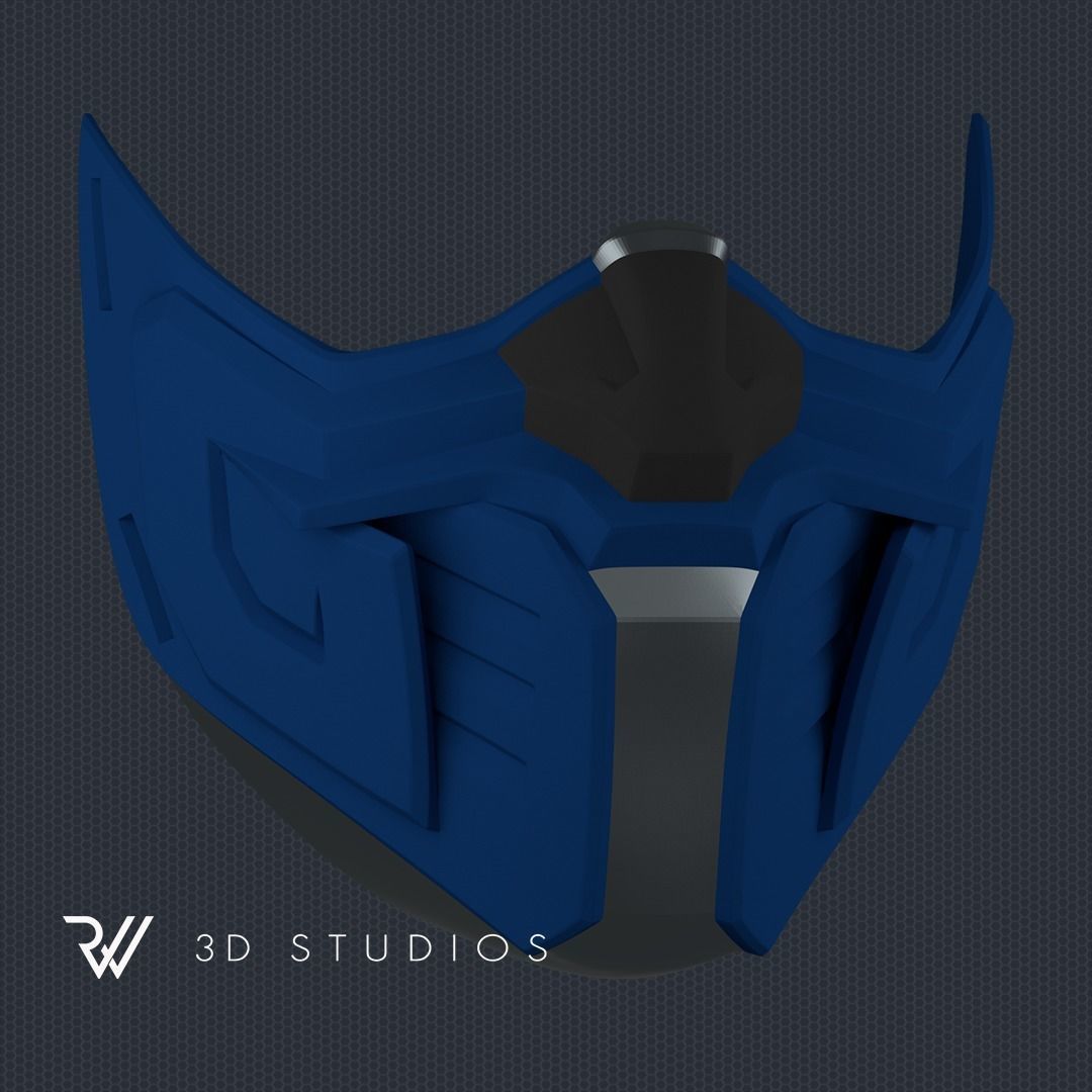 MK11 Sub-Zero Mask V14 - STL File 3D model 3D printable | CGTrader