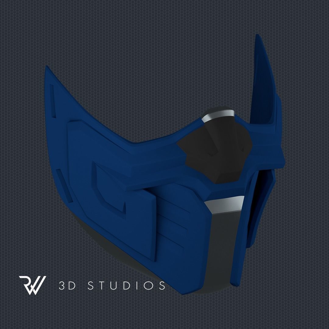 MK11 Sub-Zero Mask V14 - STL File 3D model 3D printable | CGTrader