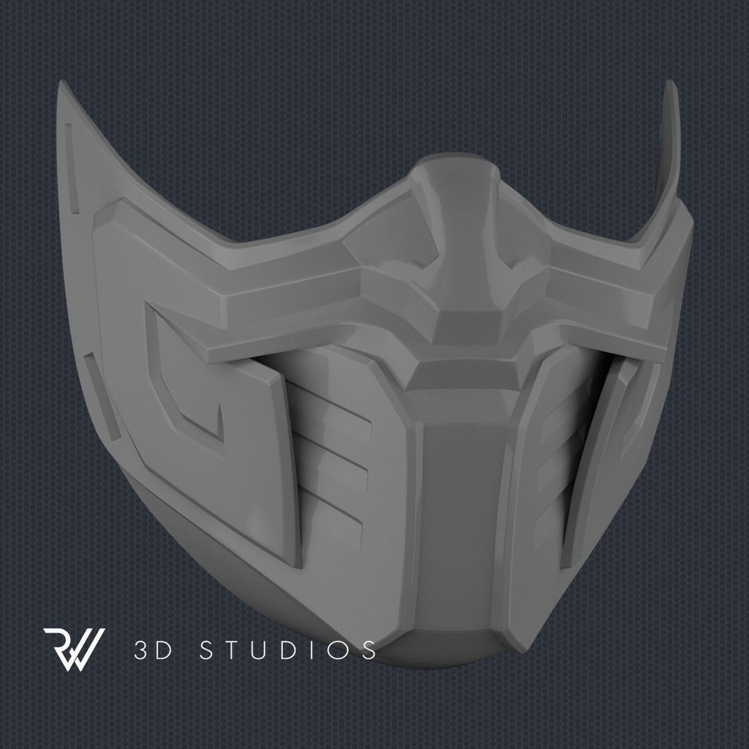 MK11 Sub-Zero Mask V14 - STL File 3D model 3D printable | CGTrader