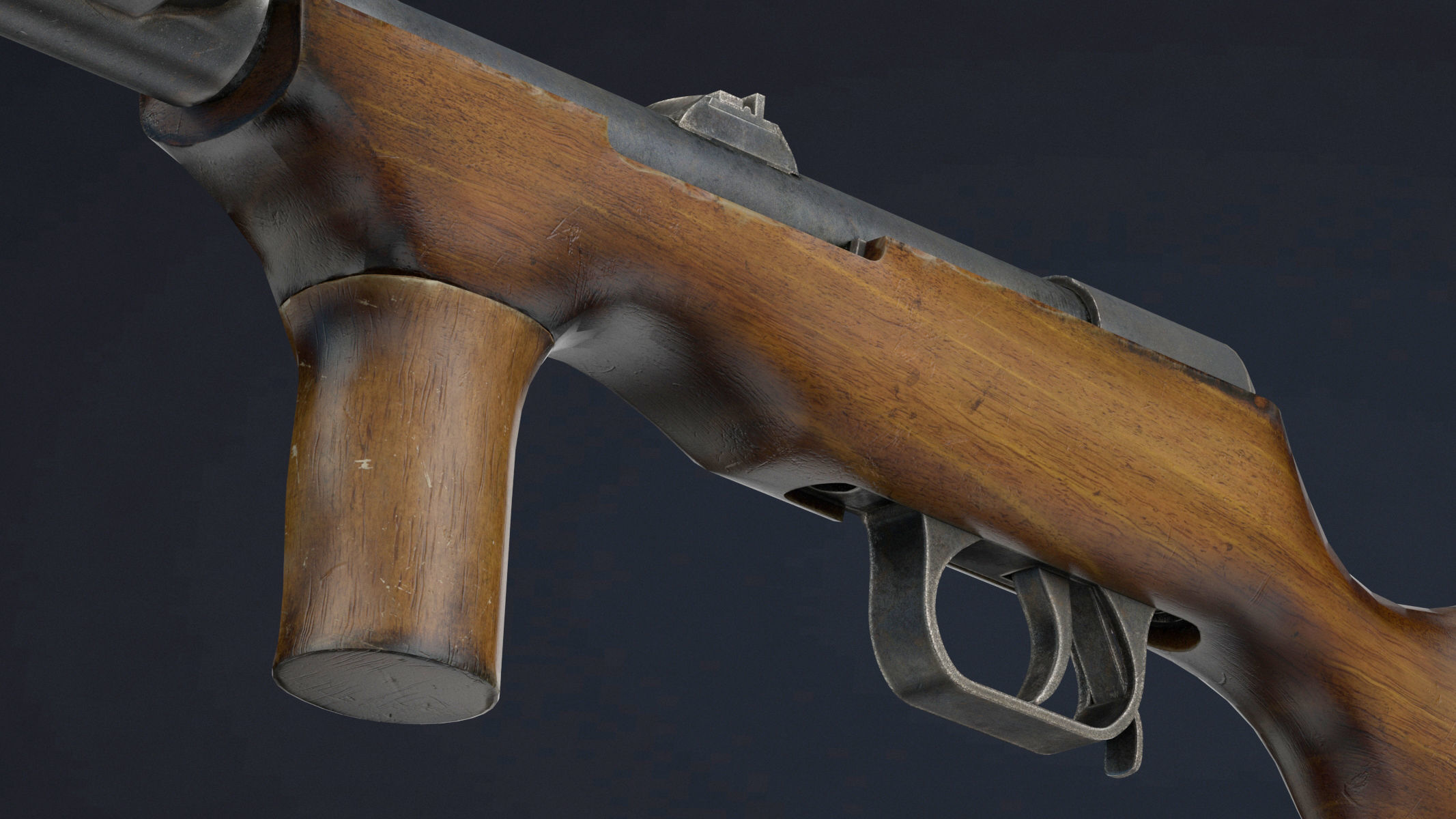 3D model Erma EMP-35 Low Poly VR / AR / low-poly | CGTrader