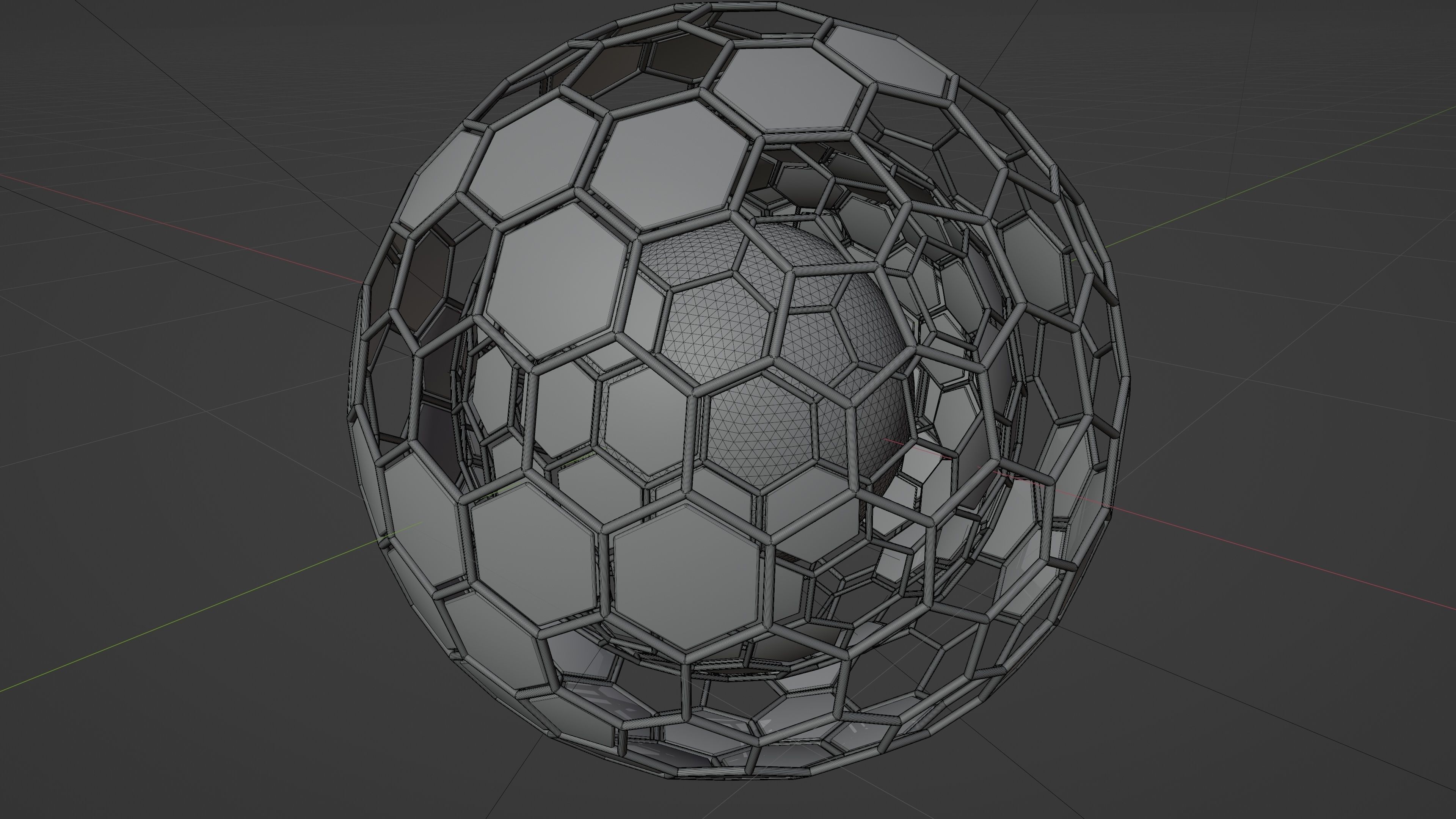 Geometry Sphere 3D model | CGTrader
