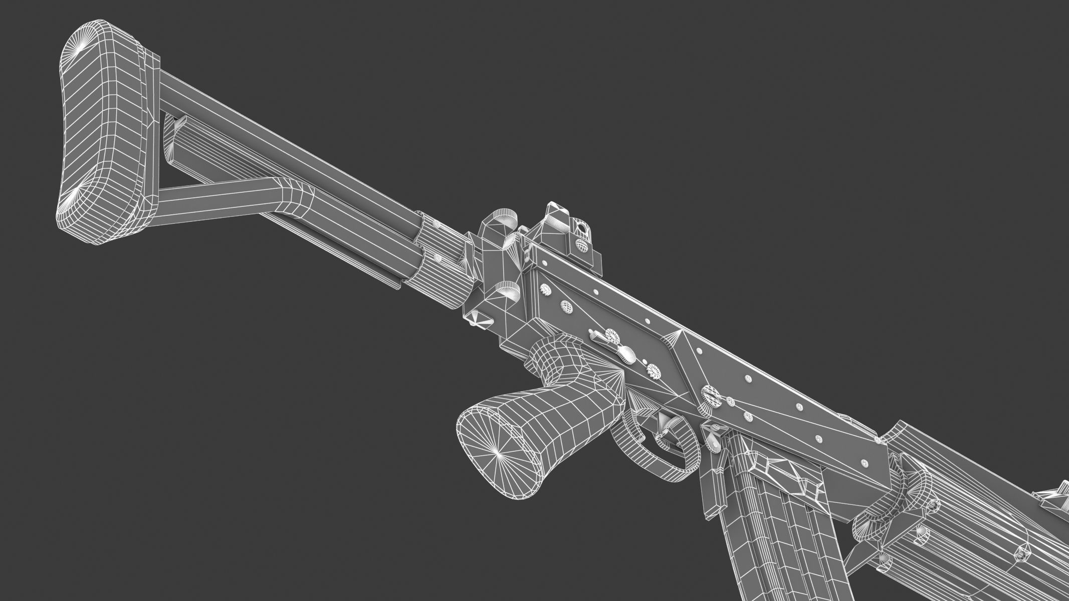 3D model FARA 83 Low Poly VR / AR / low-poly | CGTrader