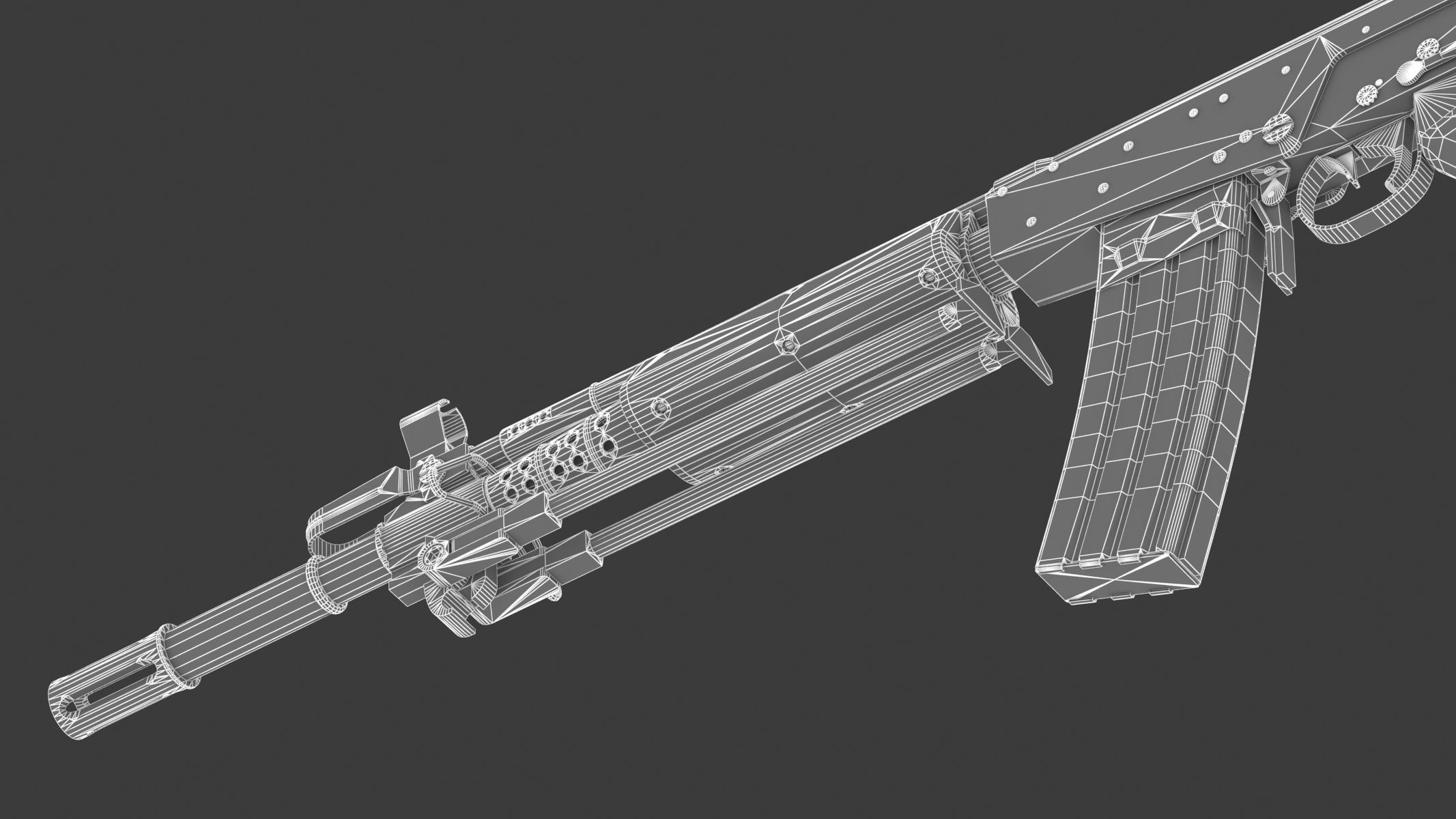 3D model FARA 83 Low Poly VR / AR / low-poly | CGTrader