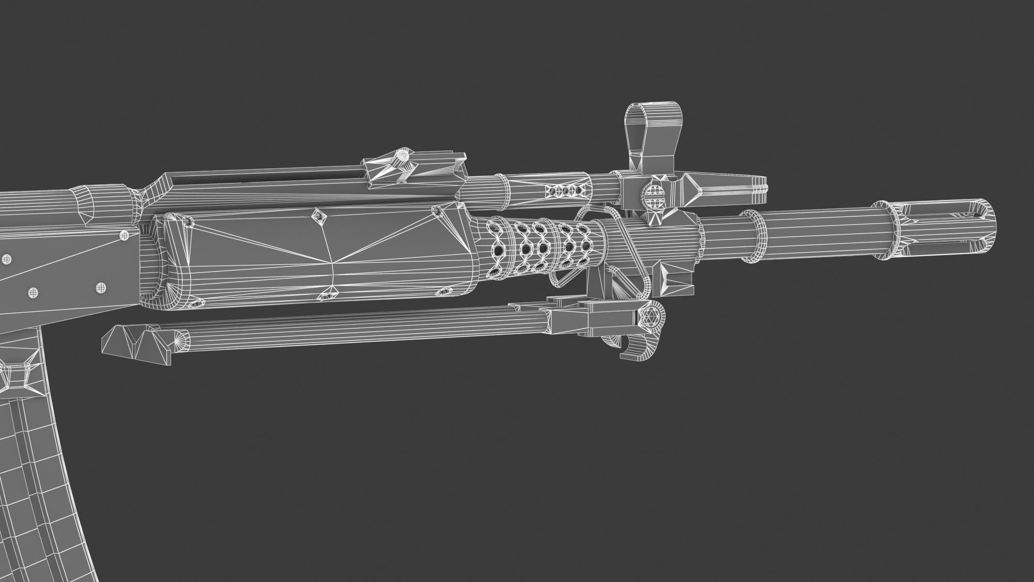 3D model FARA 83 Low Poly VR / AR / low-poly | CGTrader