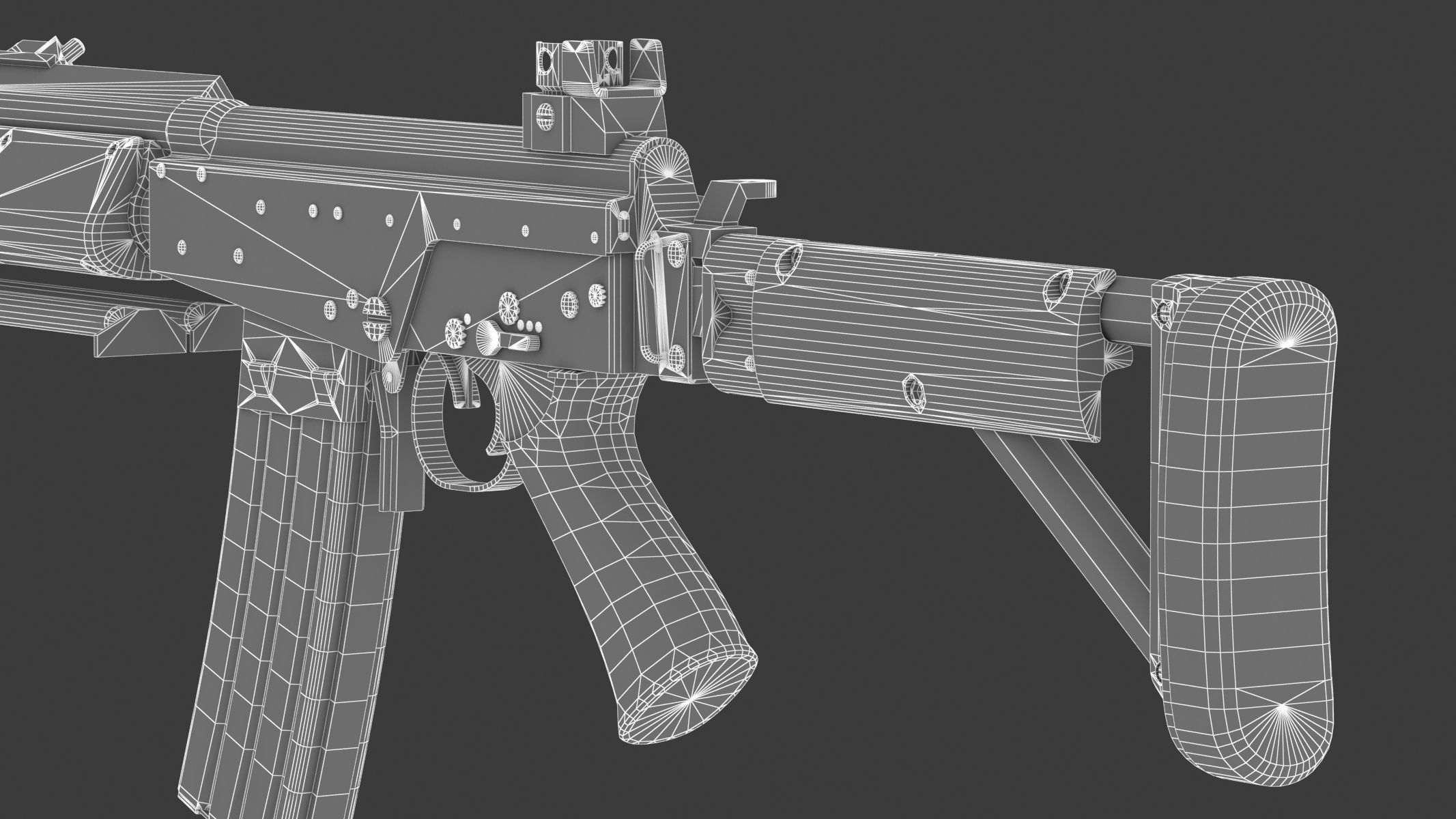 3D model FARA 83 Low Poly VR / AR / low-poly | CGTrader