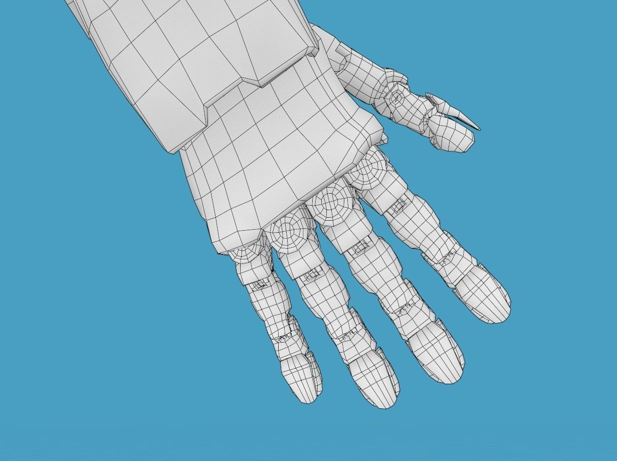 3D model Wabbit Wobot - The antrhopomorphic rabbit SCI-FI ROBOT VR / AR ...