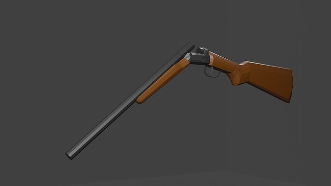 Single Shot Shotgun free VR / AR / low-poly 3D model | CGTrader