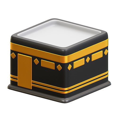 3D model Kaaba or Kabah Icon VR / AR / low-poly | CGTrader