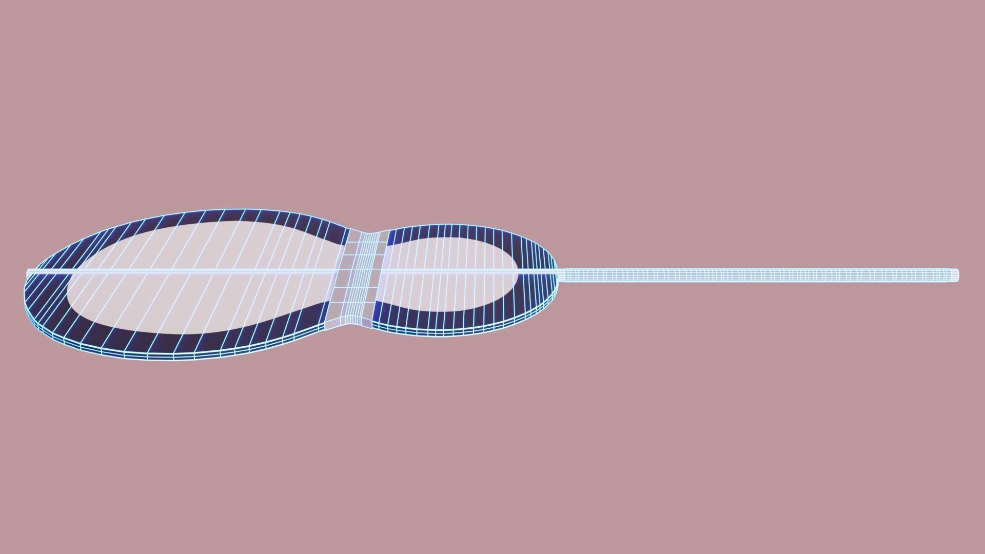 Gunbai pencil 3D model | CGTrader