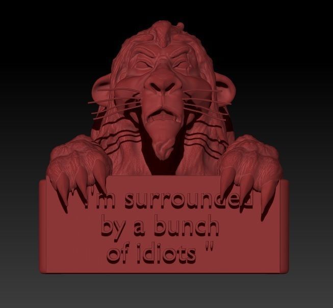 Model Scar 3D model 3D printable | CGTrader