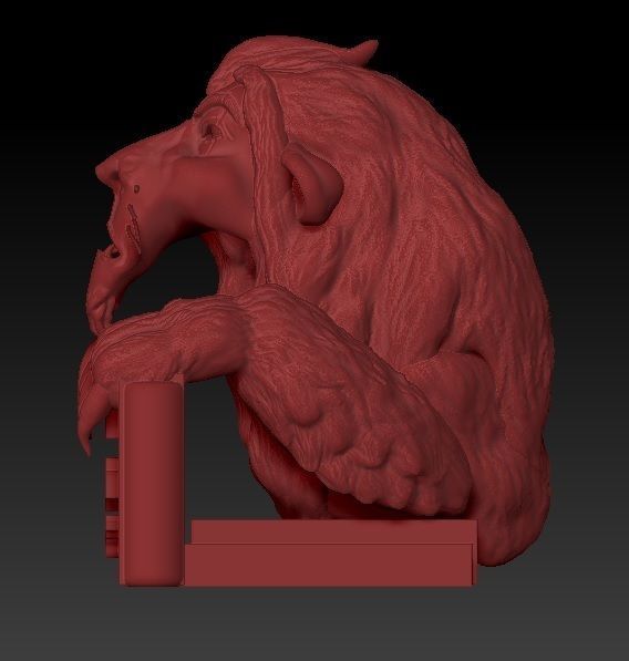 Model Scar 3D model 3D printable | CGTrader
