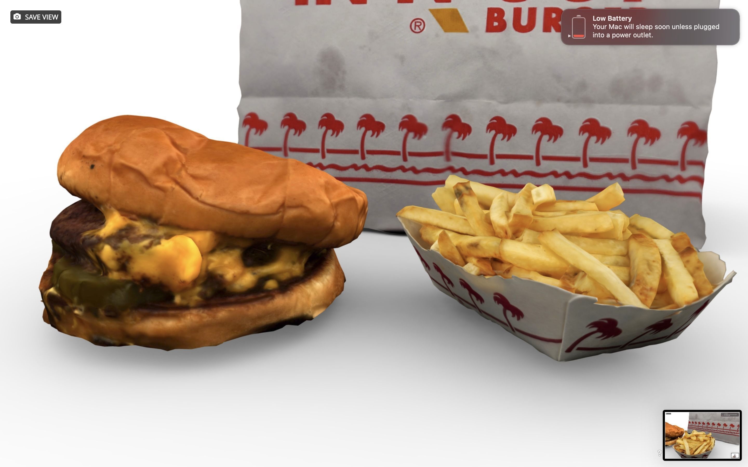 In-n-Out burger scan 3D model | CGTrader
