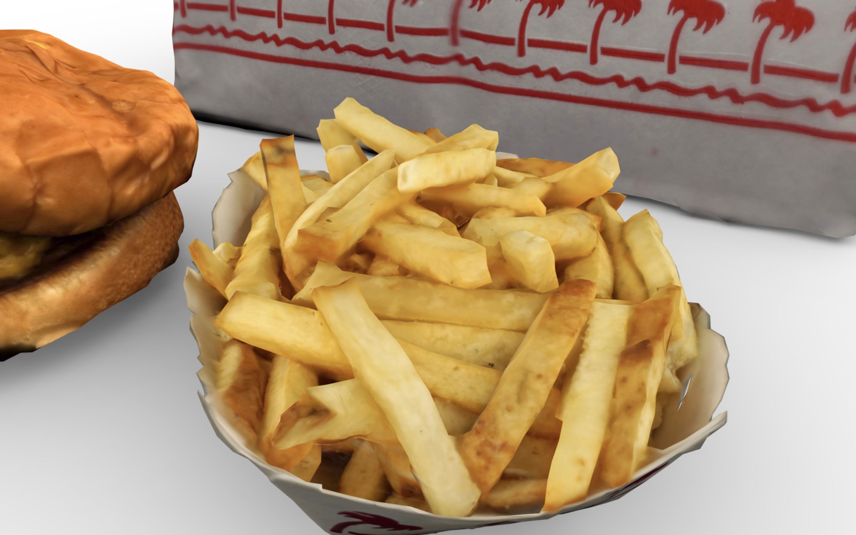 In-n-Out burger scan 3D model | CGTrader