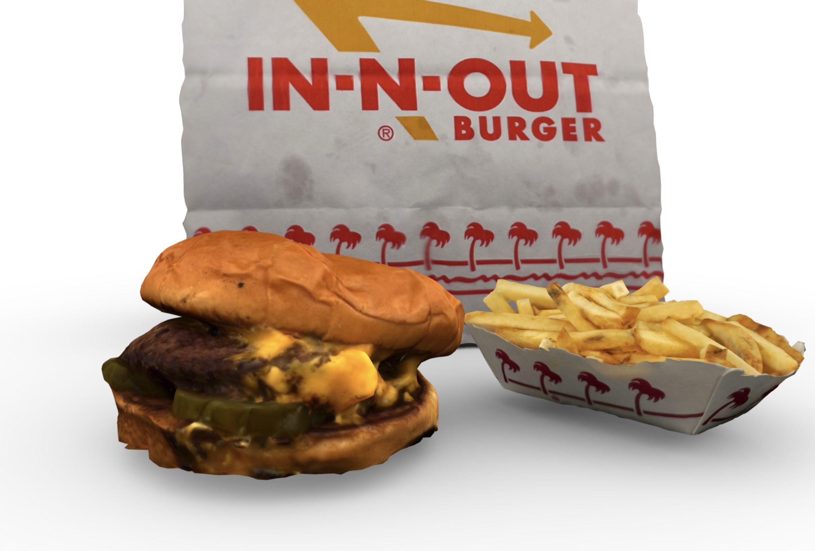 In-n-Out burger scan 3D model | CGTrader